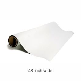Extra Wide Magnet Rolls with White Vinyl 25' Rolls | Custom-Magnets