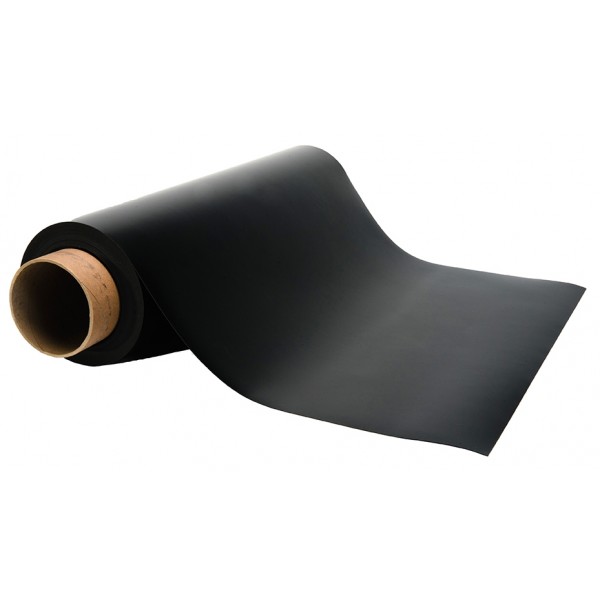Black Vinyl Colored Magnetic Sheeting - 50' Rolls | Custom-Magnets
