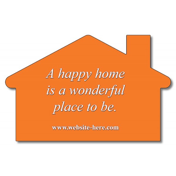 Custom House Shaped Magnets - 4" x 2.5625" | Custom-Magnets
