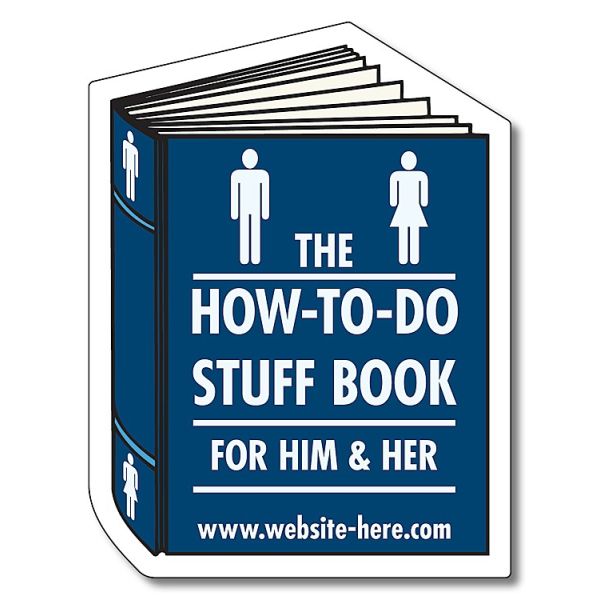 Custom Book Shaped Magnets 2.375" x 3.125" | Custom-Magnets