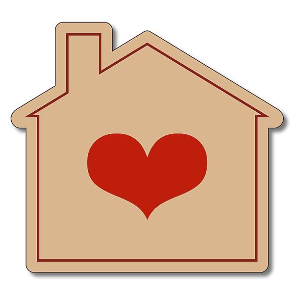 Custom House Shaped Magnet - 3.125" x 2.875" | Custom-Magnets