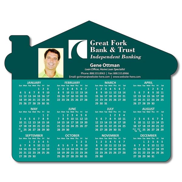 Custom House Shaped Magnet - 4.75" x 3.875" | Custom-Magnets