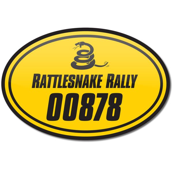 6" x 4" Custom Oval Car Magnets | Custom-Magnets